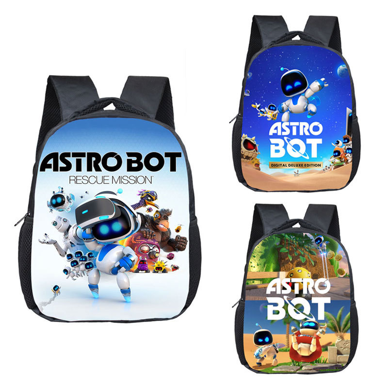 Astro Bot Bag - Kid's School bag for 3-5 years old - girls Cartoon ...