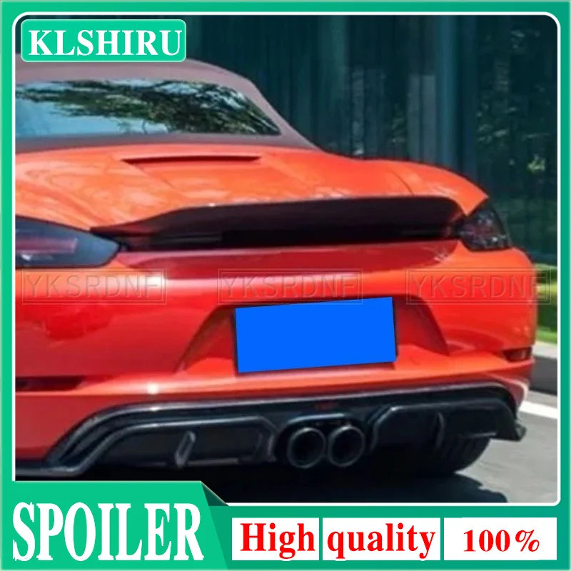 For Porsche Boxster 981 2013 2014 2015 2016 Rear Trunk Spoiler Wing ...