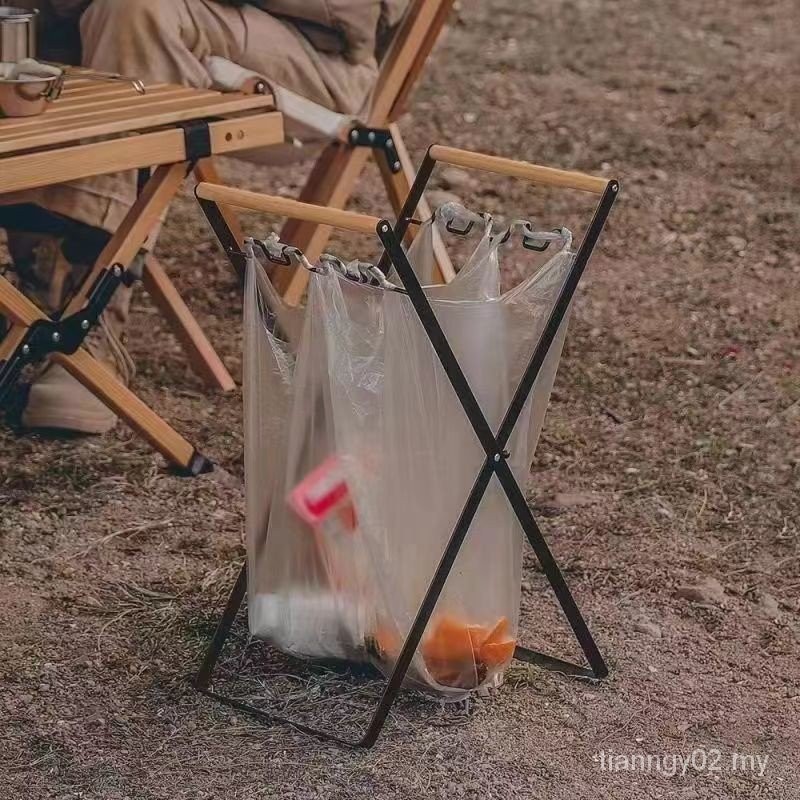 Hot Sales Outdoor Trash Rack Trash Bag Tidy-up Storage Rack Portable ...