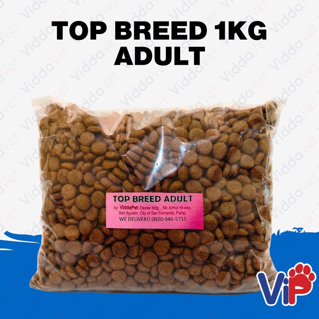 Top Breed Adult Dog Food 1kg for Animals (REPACKED) | Shopee Malaysia