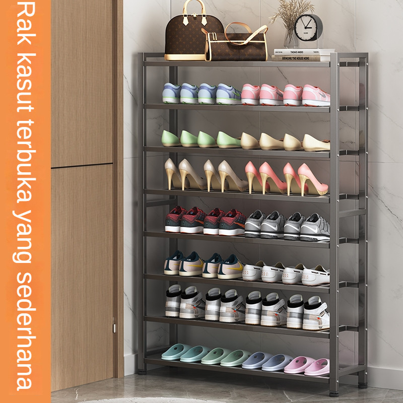 Adjustable Shoes Rack Flower Rack Indoor Outdoor Rack Rak Kasut Shoe ...