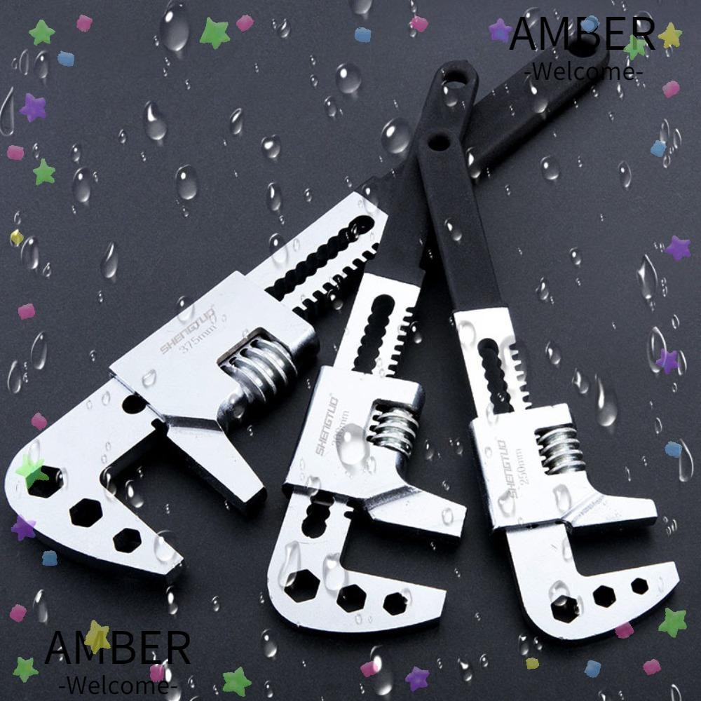 AMBER1 Adjustable Spanner, Steel Flex Head Fix Tubing Wrenchs, F-Type ...