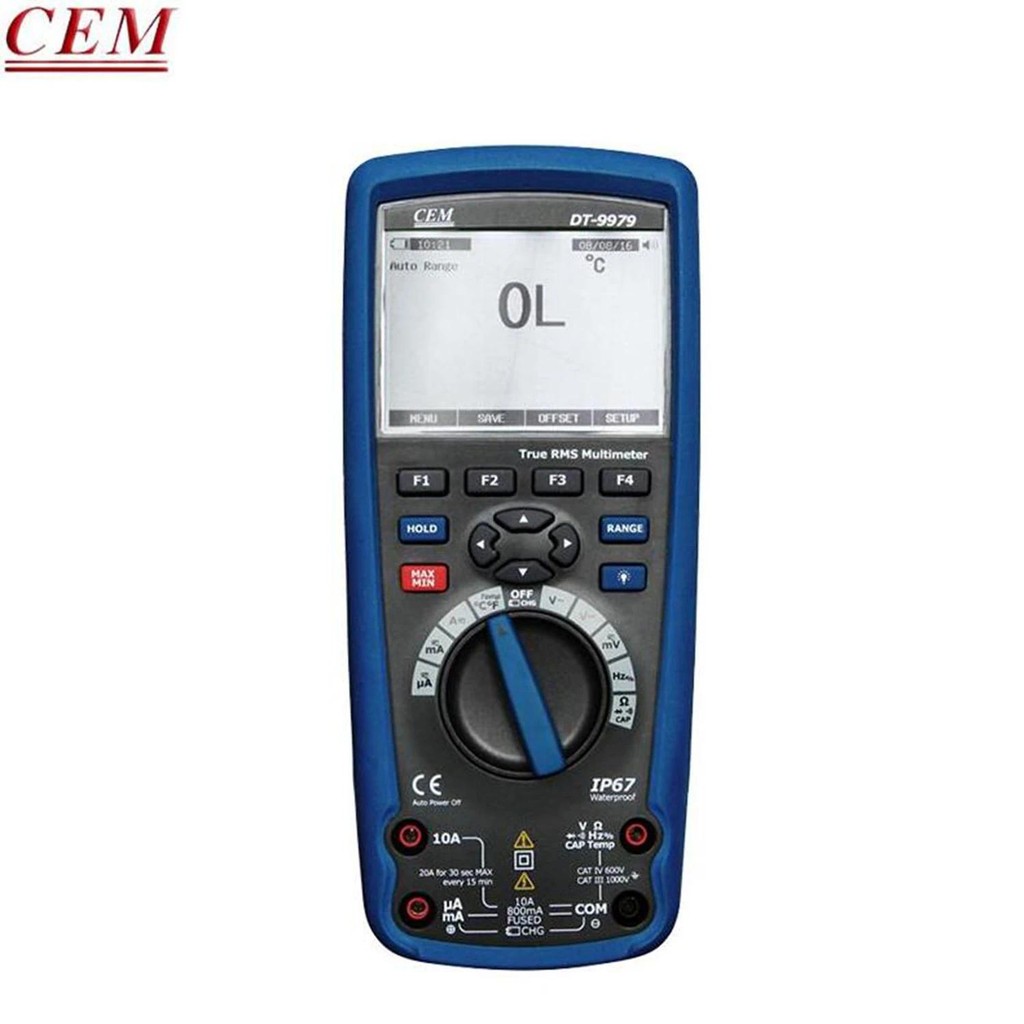 CEM DT-9979 Professional RMS Industrial Digital Multimeter Bluetooth Capture high Resolution ...
