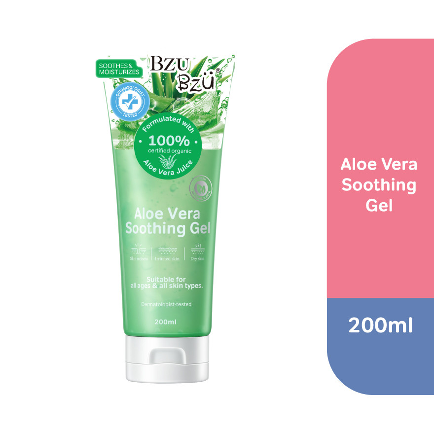 BZU BZU Aloe Vera Soothing Gel 200ml | Shopee Malaysia
