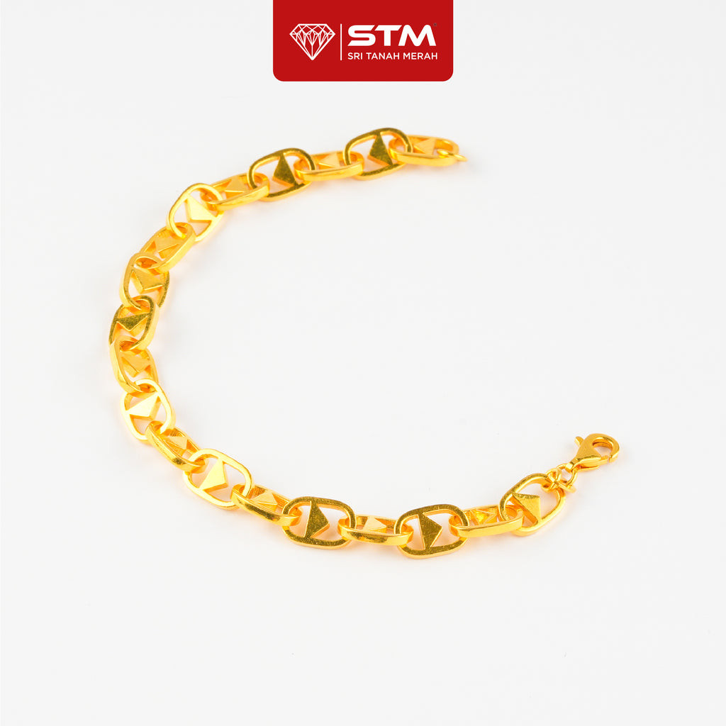STM Preloved Rantai Tangan Fesyen 916 (22k Gold) | Shopee Malaysia