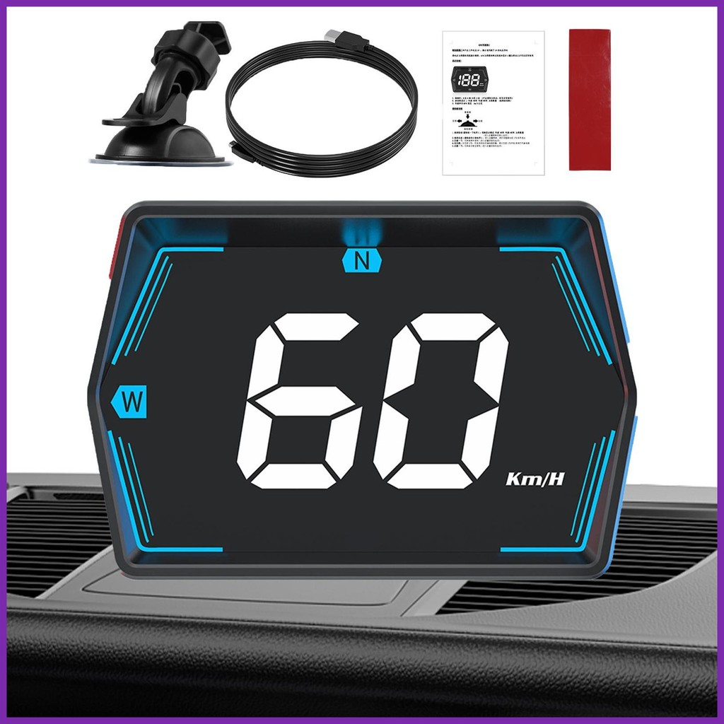 Windshield Projector Speed Meter Car Speedometer Windshield Projector ...