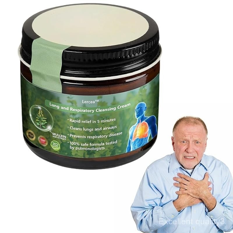Mullein Clear Lung Cream, Clear Lung Cream for Improve Lungs Health ...