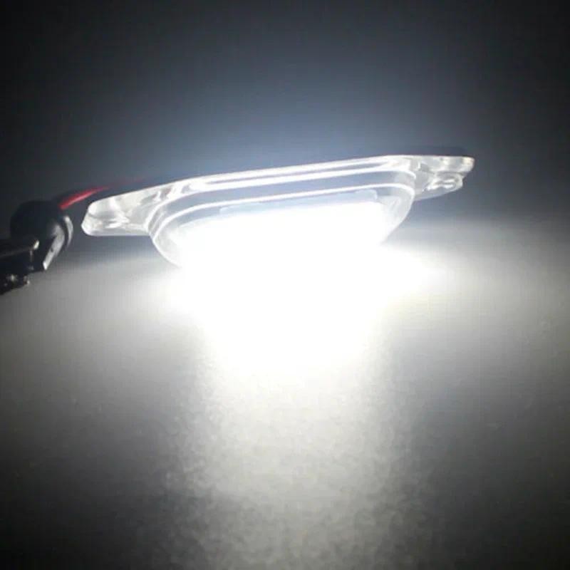 Car White 18 LED Number License Plate Lights Lamps Bulbs No Error 12V For Toyota J80 Land ...