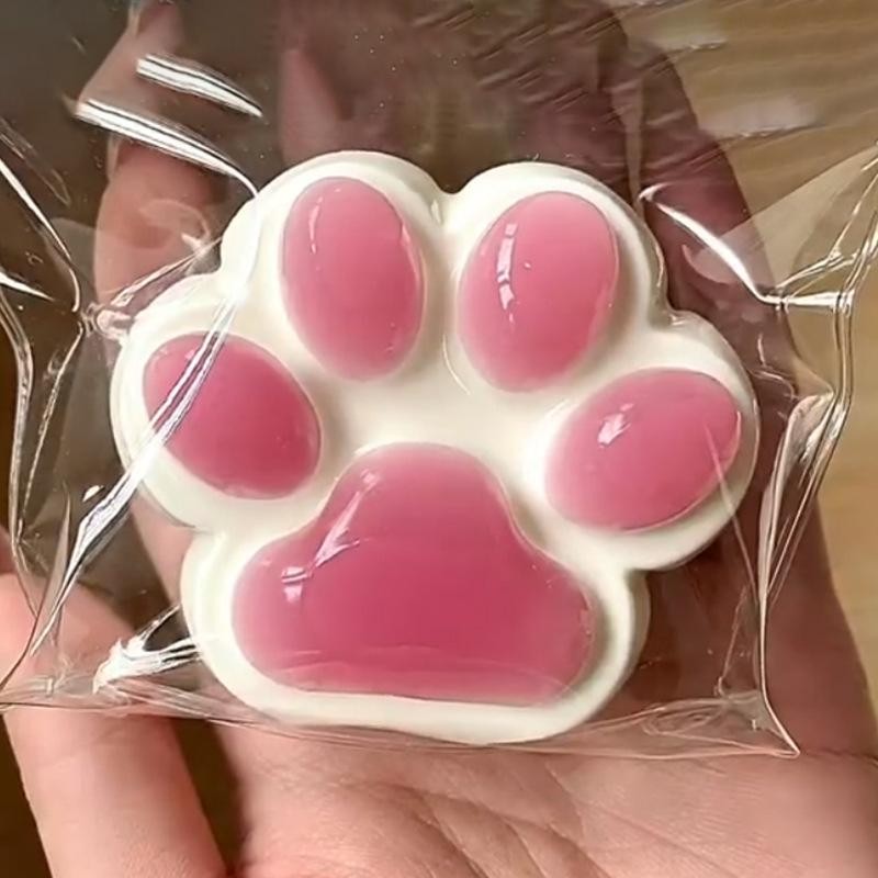 Cat Paw Squishy Anti-Stress Foot Squishy Toys Taba Squishy Kedi Patisi ...