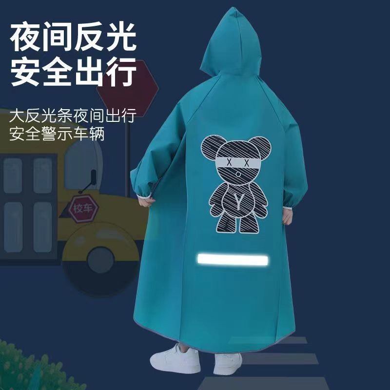 [Ready Stock] Children Outdoor Raincoat Set Toddler Rainproof Full Body ...