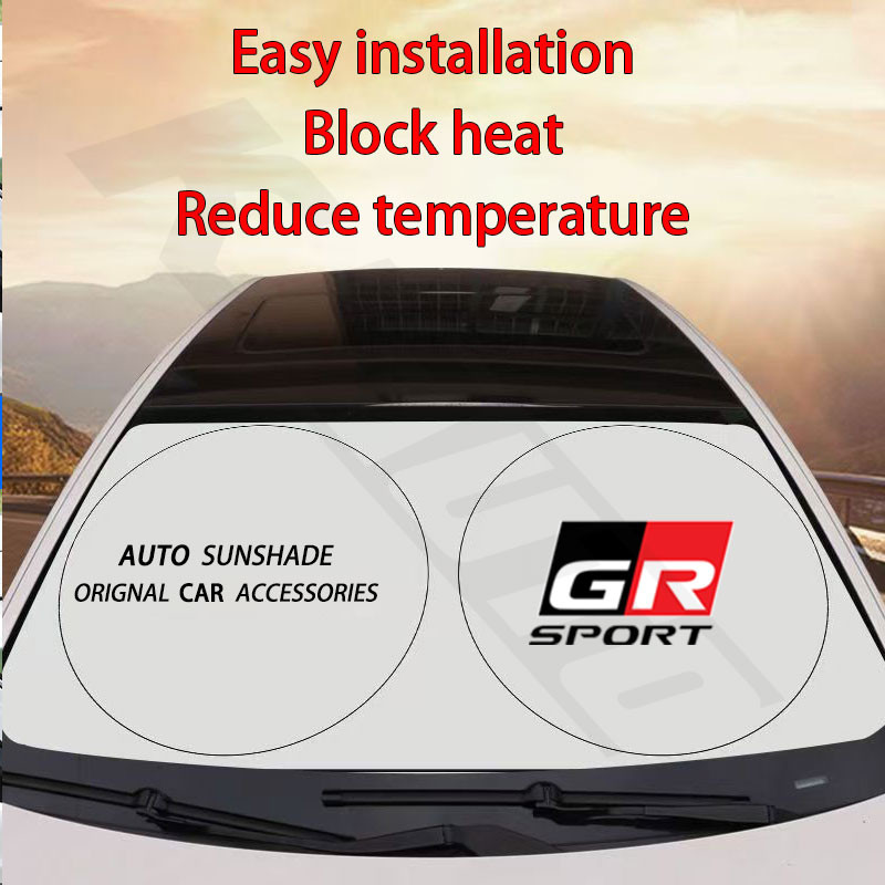 Car Windshield Sunshade Auto Window Heat Shield For Toyota Vios Raize ...