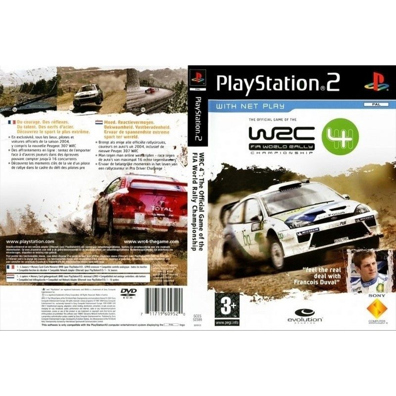 PS2 CD DVD GAMES (WRC 4) world rally championship 4 | Shopee Malaysia