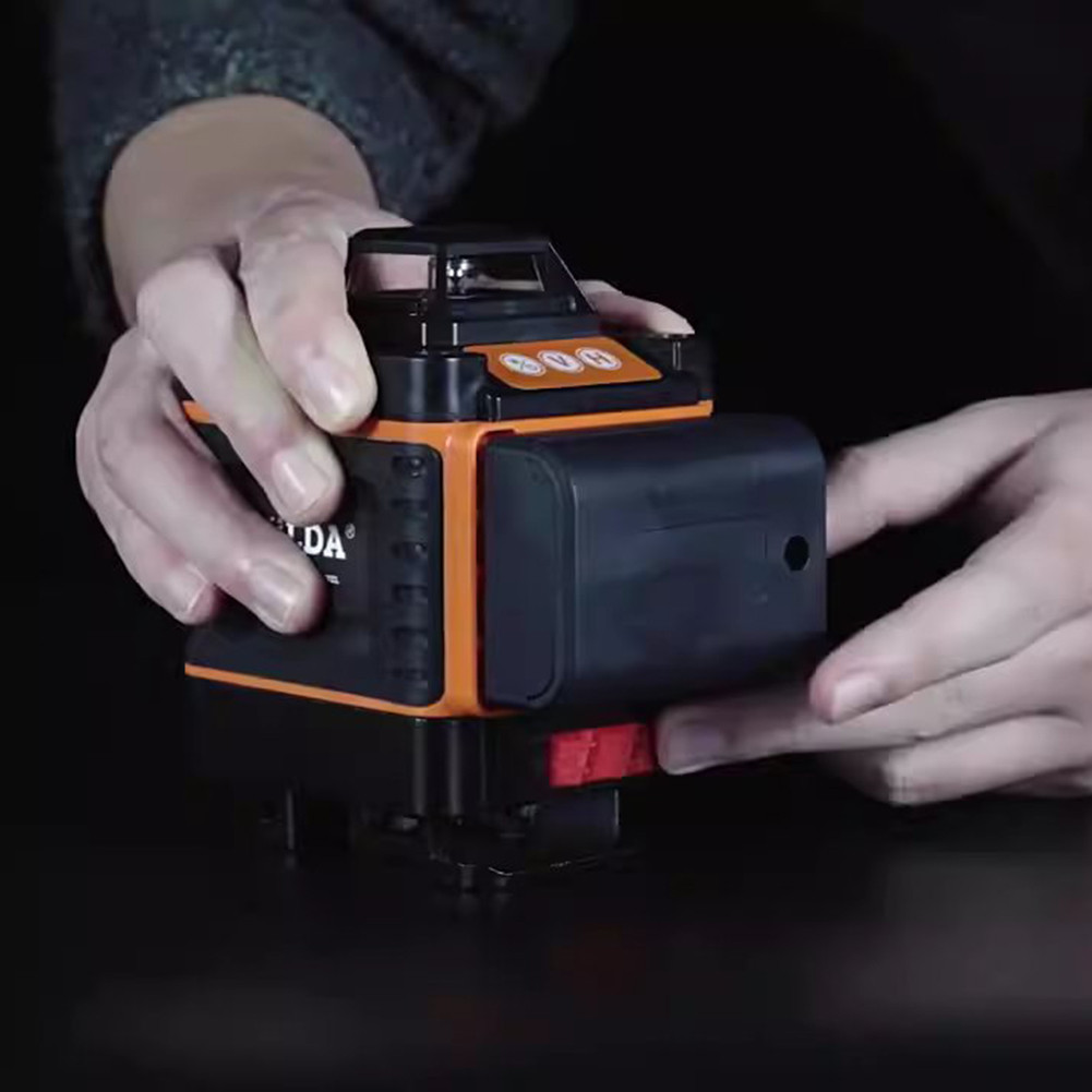 HILDA Mini Laser Level Meter 12 Lines 3D Self-Leveling 360° Horizontal ...