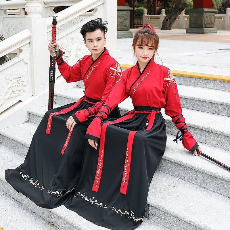 Hanfu Male Female Students Graduation Photo Clothes Traditional ...
