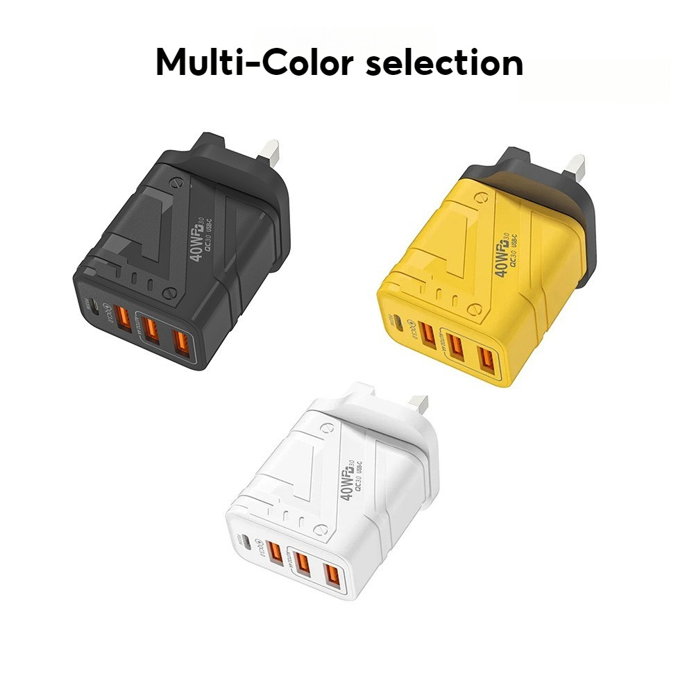 Mech Style Mobile Phone Charger 3usb+1pd Multi Port Charging Plug 5V2A ...