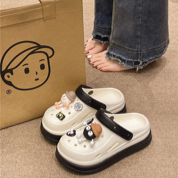 crocs women crocs Pakai lubang dan kasut untuk wanita pada musim panas ...