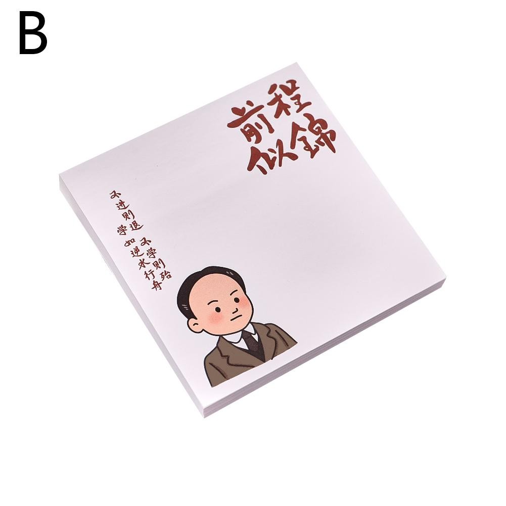 Cartoon Celebrity Series Sticky Notes Message Memo Book Stationery J9k8 ...