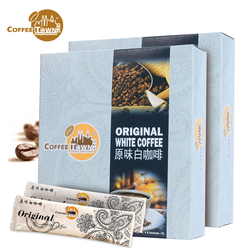 Malaysia Original Imported Coffee City Original White Coffee 2 in 1 Instant Coffee No Added Cane ...