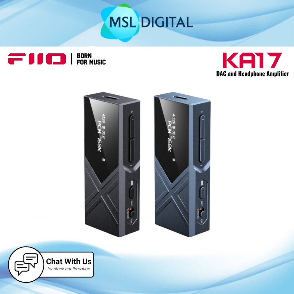 FiiO KA17 DAC and Headphone Amplifier | Shopee Malaysia