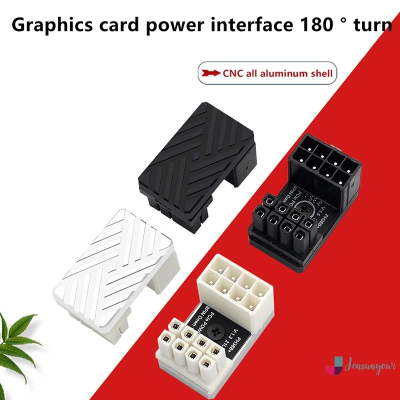[Jonsunyour] 180 Degree Angle Connector For GPU 8P GPU Angle Adapter ...