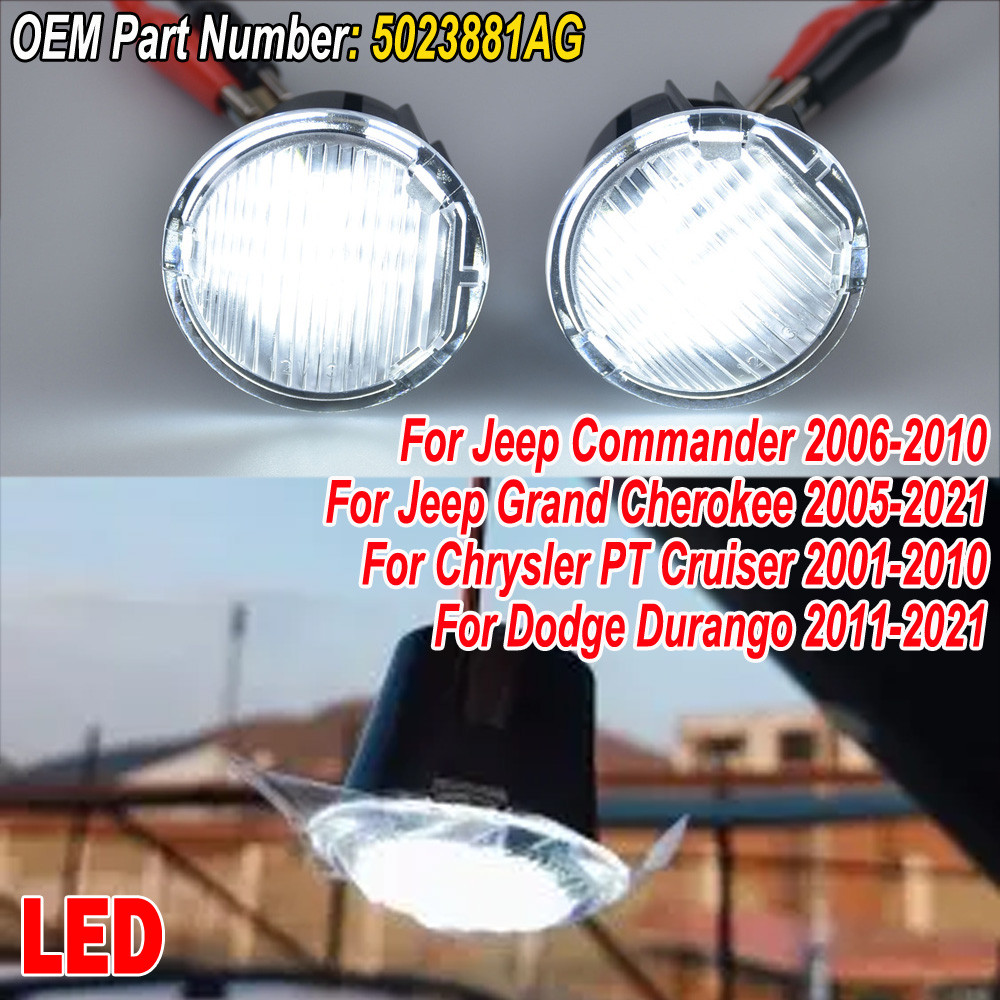 New 2Pcs LED Trunk Interior Cargo Lift Gate Lamps Luggage Lights For ...