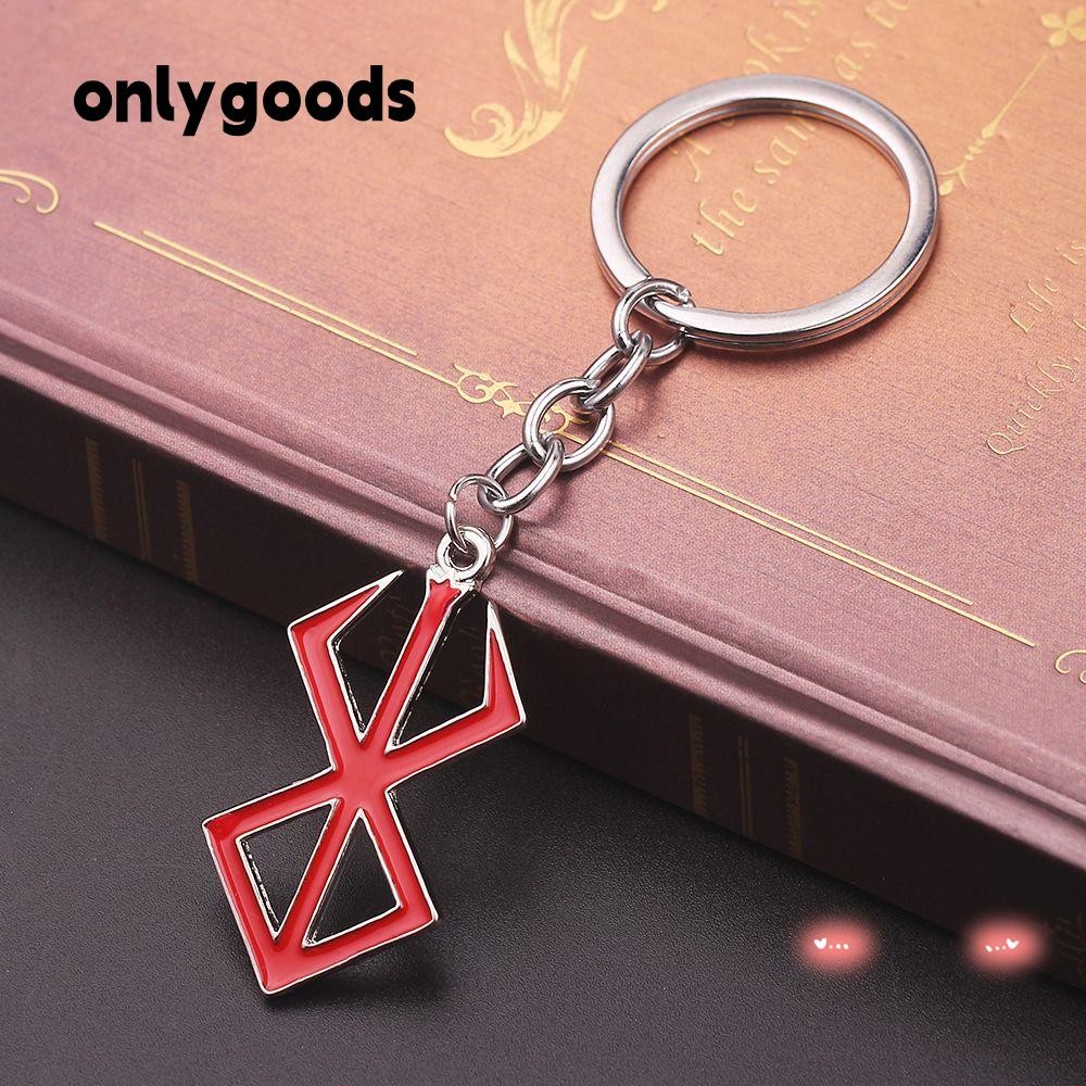 ONLYY Berserk Symbol Necklace Keychain Gothic Keyring of Norse Viking ...