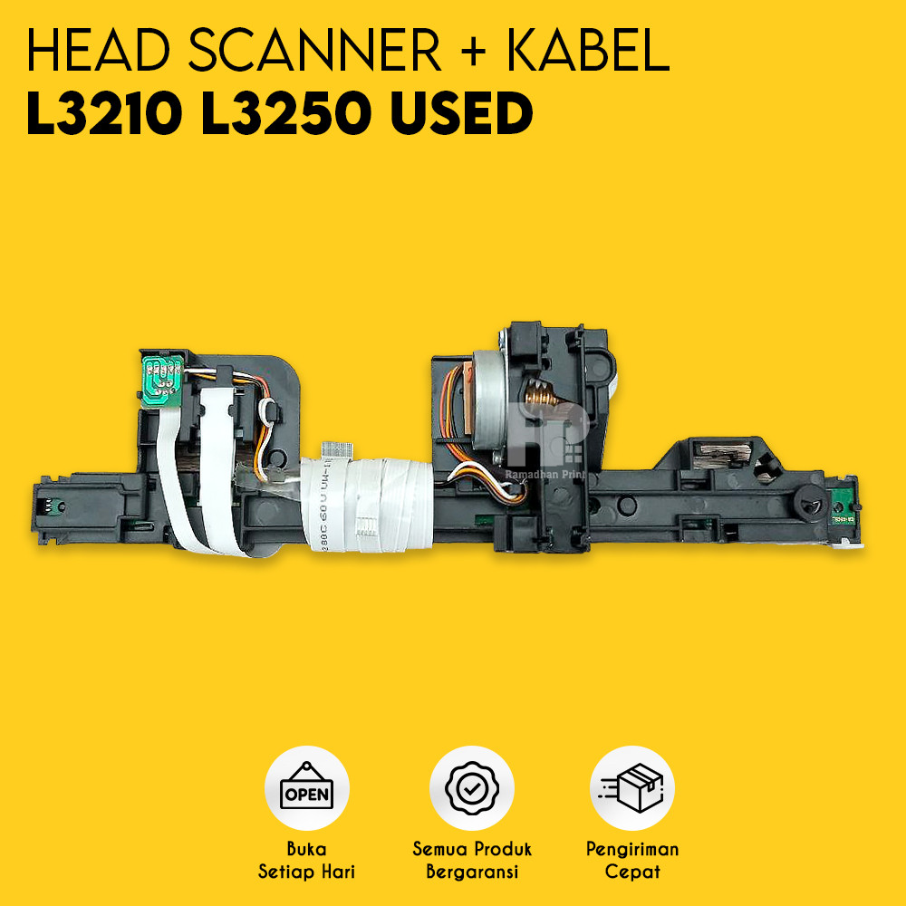 Set Head Scanner + Epson Printer Scanner Cable L3110 L3150 L3210 L3256 ...