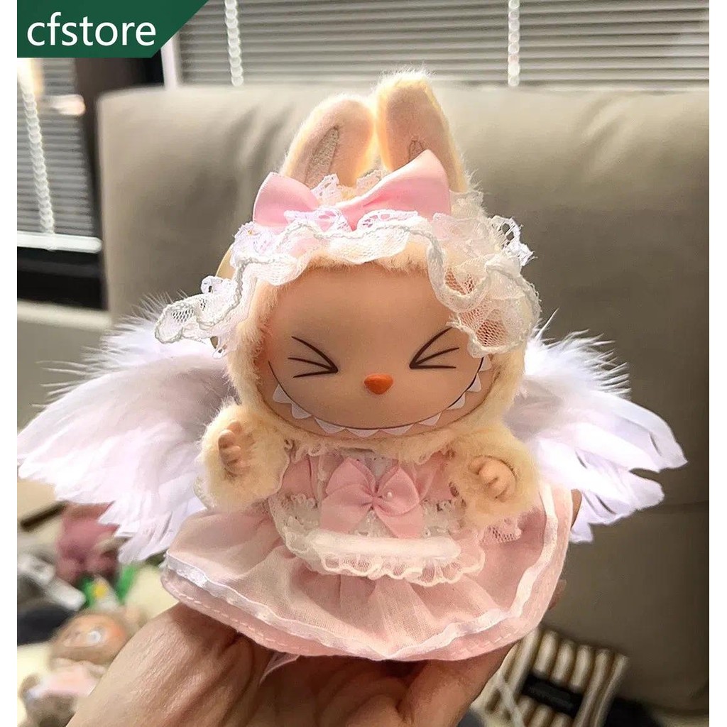 DIY Feather Angel Wing Newborn Props For EXO 1/6 1/4 1/3 BJD for labubu ...