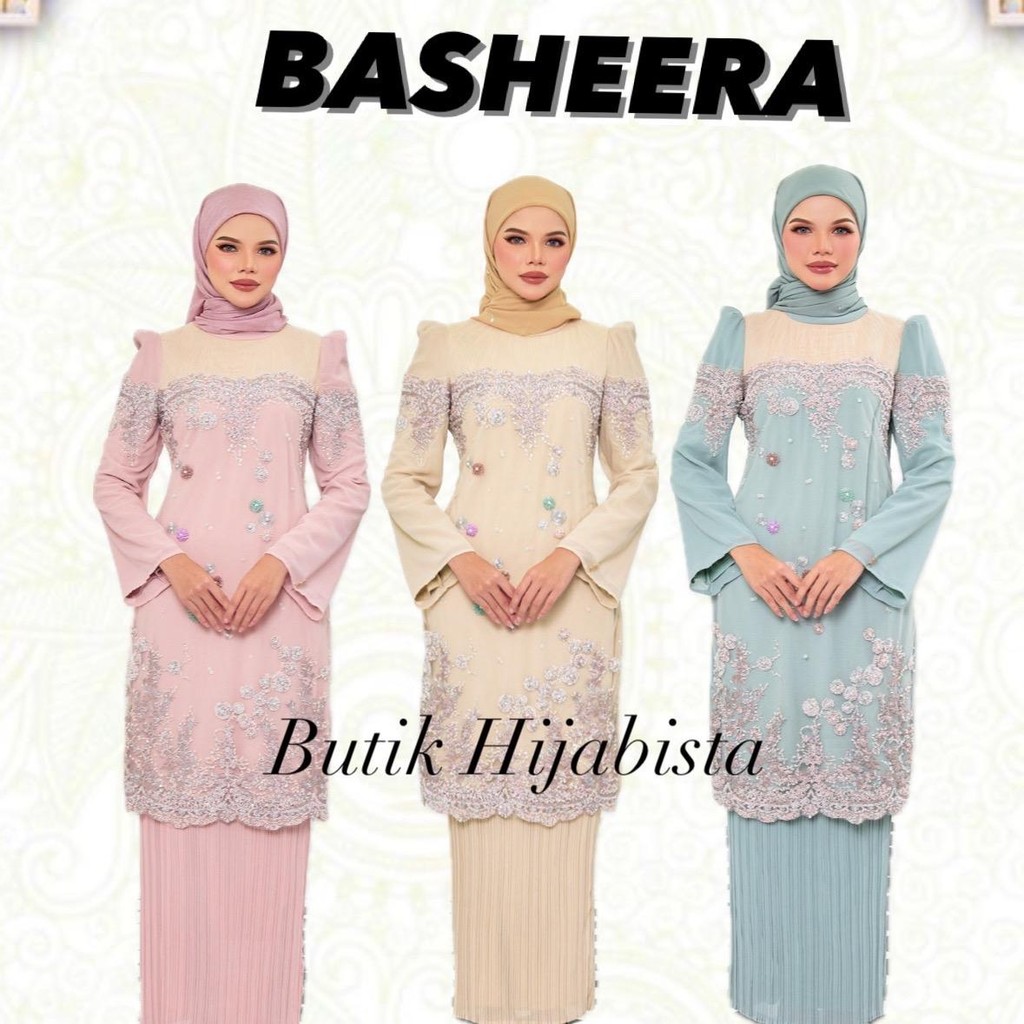 [SALE] BASHEERA MINI KURUNG GEMERSIK RAYA LEEYANARAHMAN | Shopee Malaysia