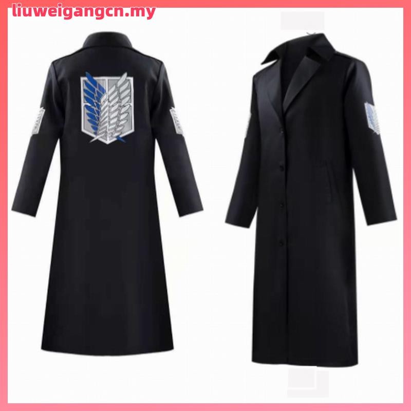 Attack On Titan Cosplay Costume Allen Captain Cape Cloak Japanese Anime ...