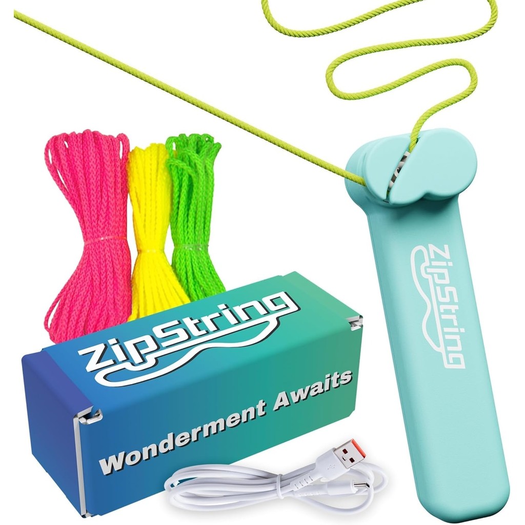 Rope Launcher Loop Fidget Toy launcher ZipString Handheld Adjustable ...