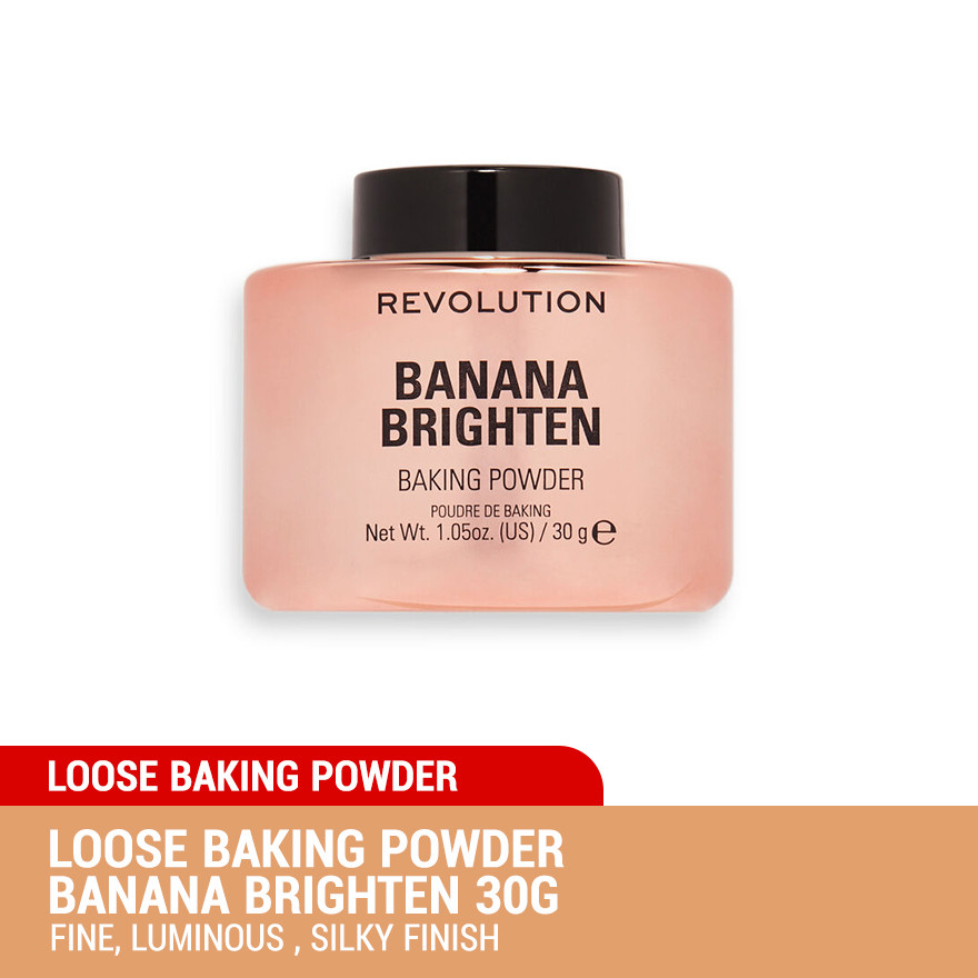 Revolution Loose Baking Powder Banana Brighten 30g | Shopee Malaysia