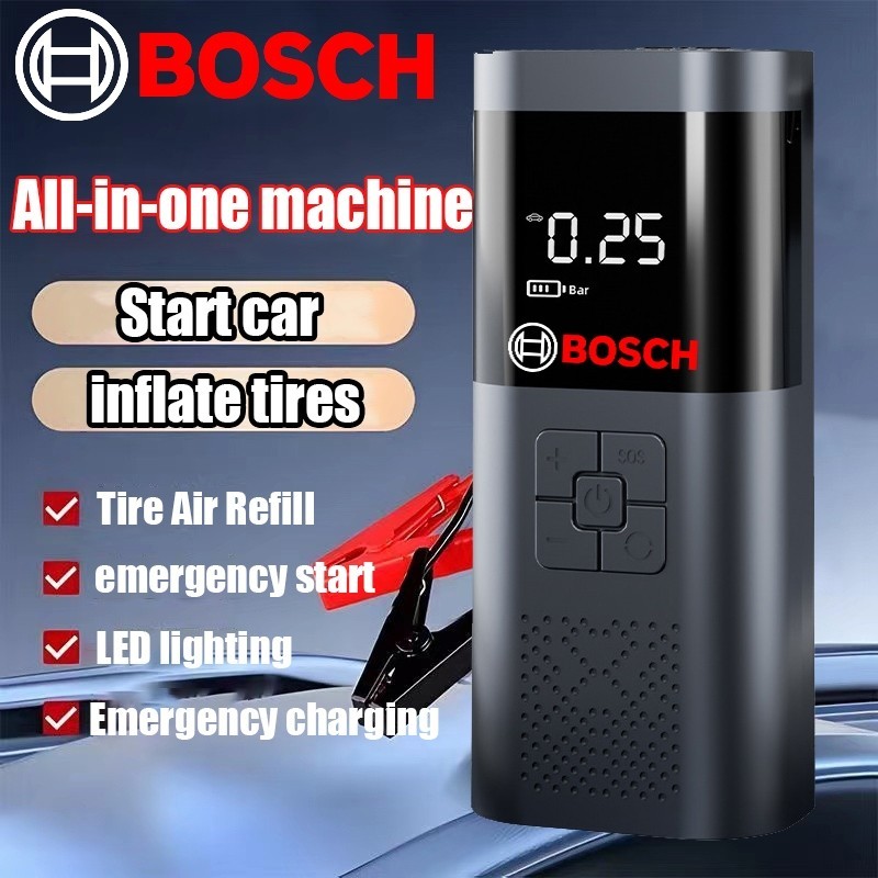 Bosch High capacity 12V car battery jumper jumper kereta power bank car ...