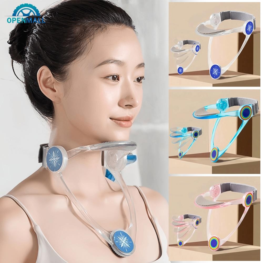 OPENMALL Adjustable Cervical Traction Device Posture Corrector Cervical ...