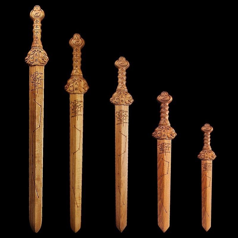 Light Lightning Strike Wood Peach Wood Heavenly Master Peach Wood Sword ...