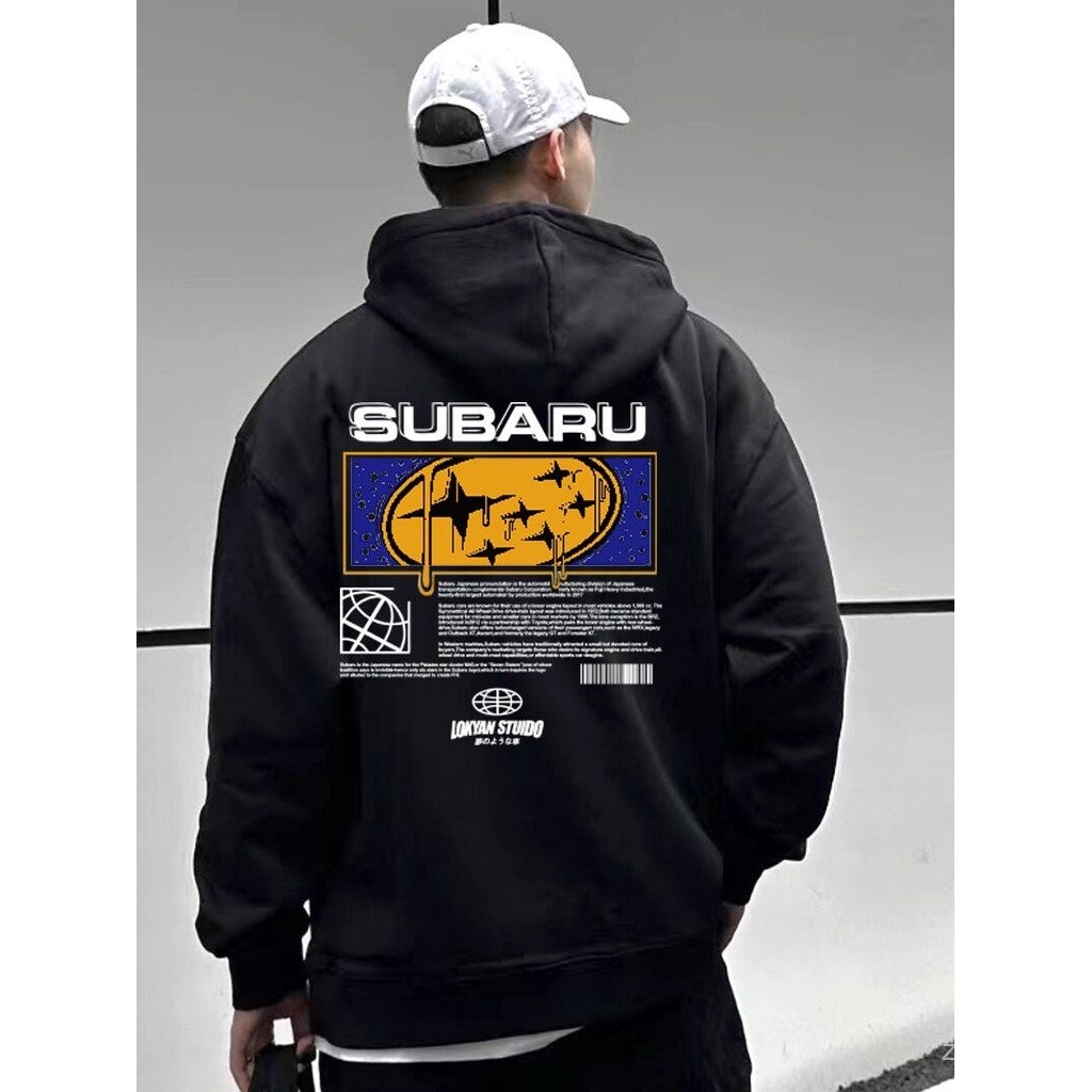 SUBARU Subaru Modified Car Theme Hoodie Sweatshirt Pakaian STI Budaya ...