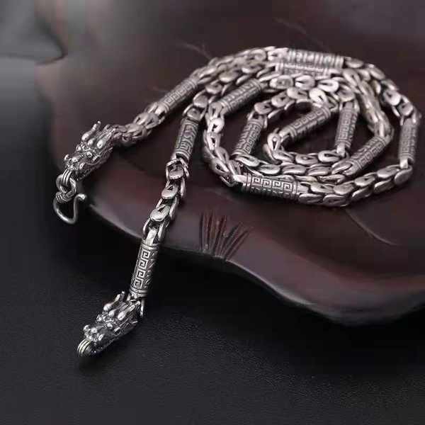 rantai leher silver 925 original rantai leher 925 Thai Silver Dragon ...