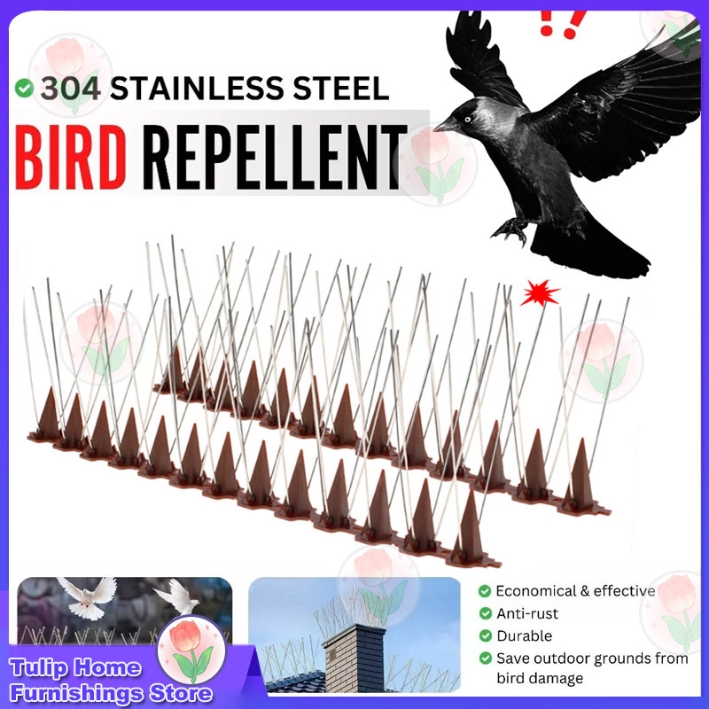 Bird Repellent Spikes Repeller Chase Birds Device Dashboard Penghalang ...