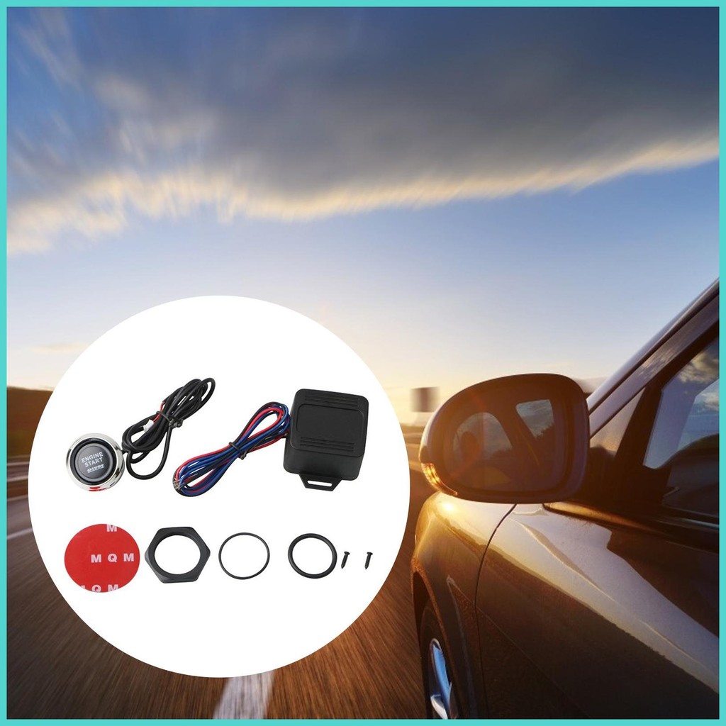 Keyless Universal Car Engine Start Stop Button Universal Smart RFID Car ...