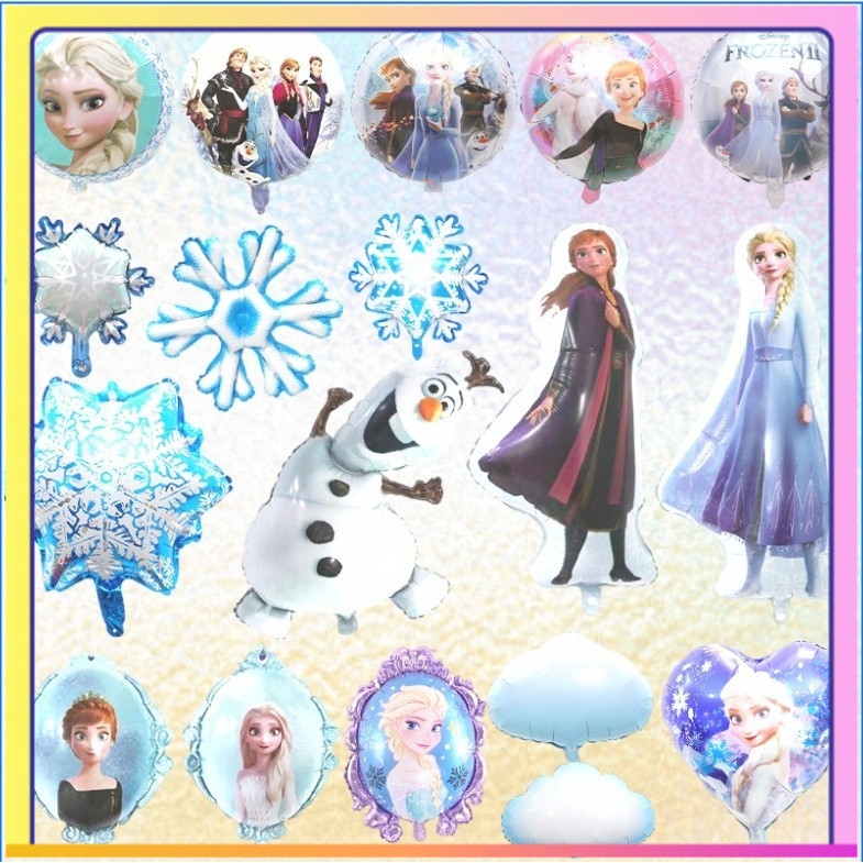 [Frozen Balloon] Princess Anna Elsa Princess Balloon Birthday ...