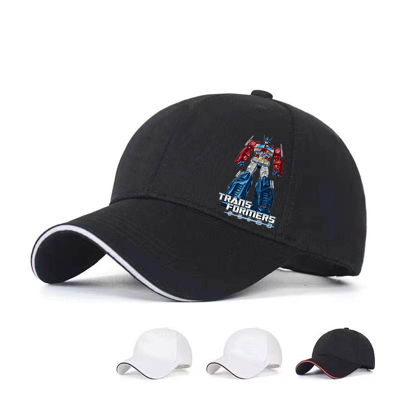 Transformers Optimus Prime cartoon peripheral baseball cap canvas cap ...