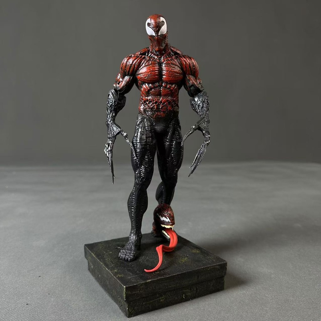 Marvel Venom 3 Last Dance Slaughter Symbiosis Double-Headed Carved ...