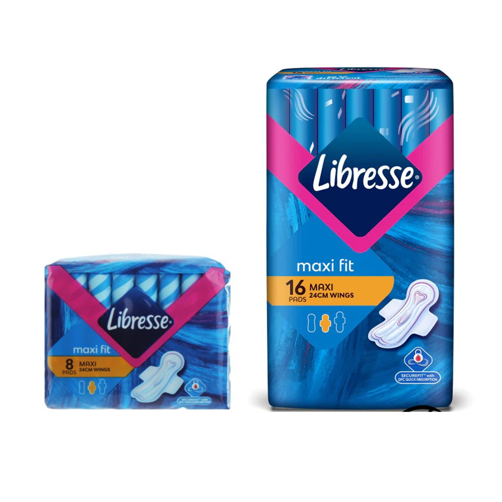 Libresse Maxi Wing 24cm (8 Pads,16 Pads) | Shopee Malaysia