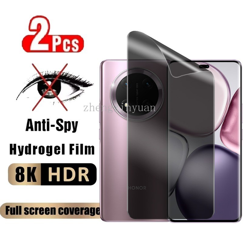 Honor X9C 5G 2024 Privacy Hydrogel Film For HonorX9C X9 C Anti Peep Screen Soft Protective Film ...