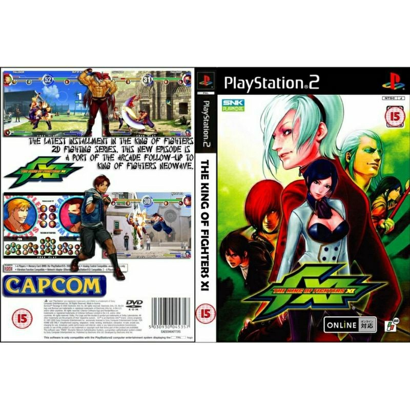 PS2 CD DVD GAMES ( The King of Fighters XI ) English Version | Shopee Malaysia