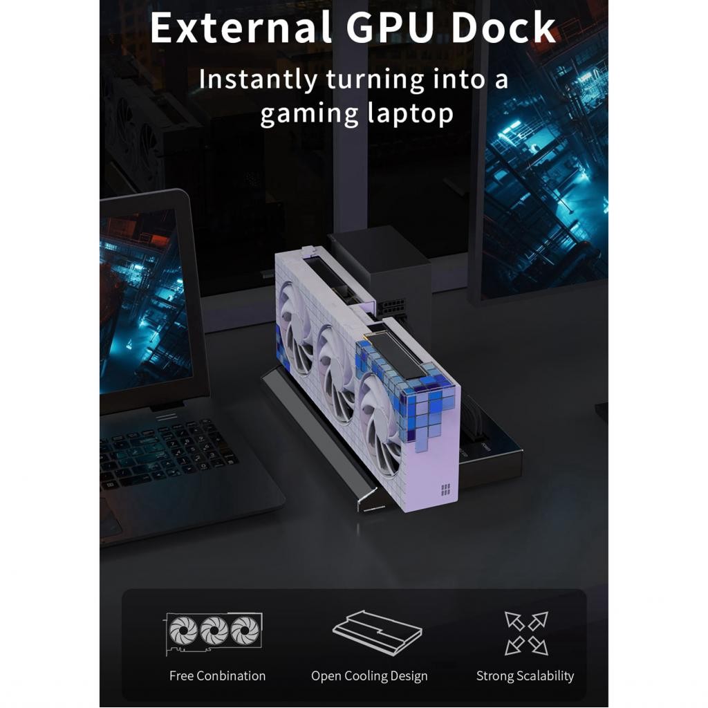 Alwaysonline External GPU Enclosure Dock Station M.2 Nvme SSD Interface ...