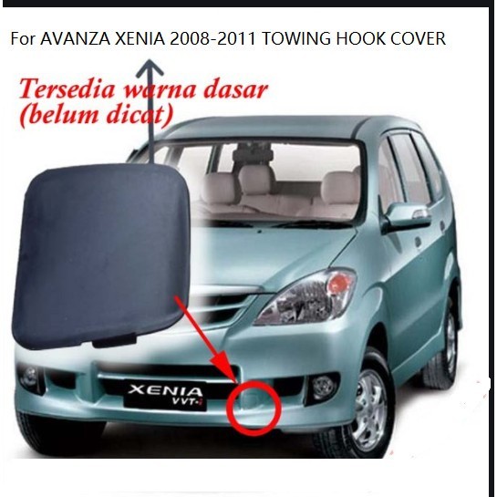 Car trailer towing hook cover cap For TOYOTA AVANZA XENIA 2008 2009 ...