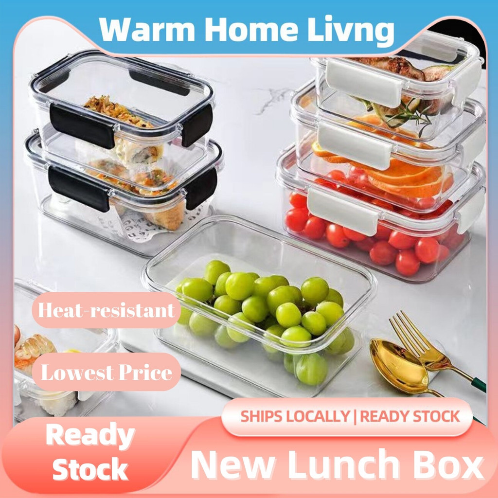 WHL Lunch Box Plastic Keep Warm Food Container Microwaveable Food ...