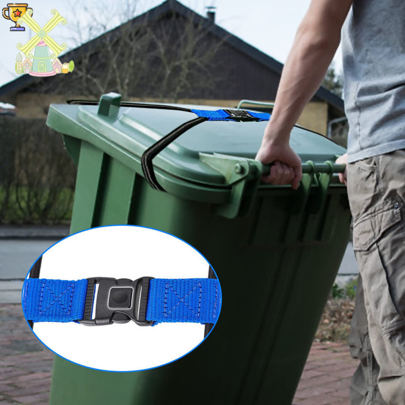 [WF]Bin Locking Bungee Cord for Outdoor Wheelie Bins Rubbish Bins ...