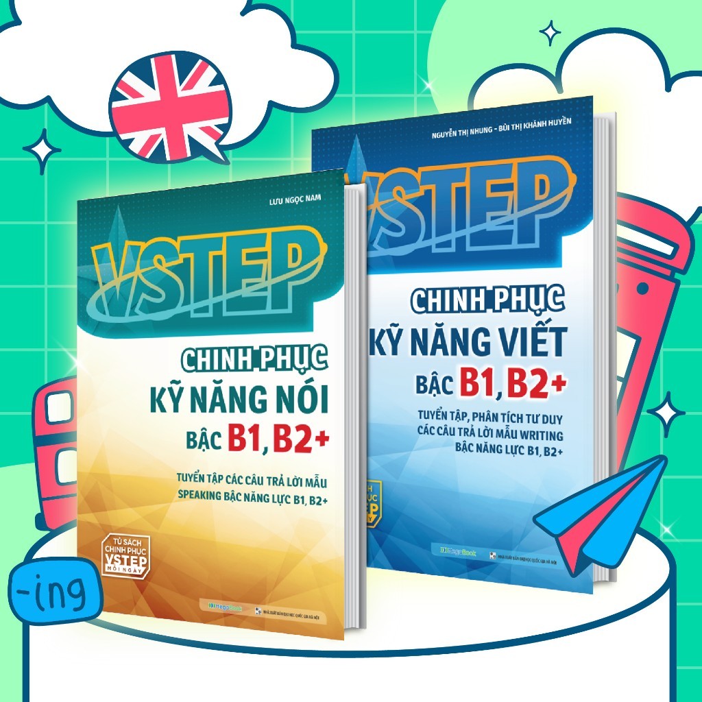 Vstep Combo Book - Conquer Writing and Speaking skills at levels B1, B2 ...